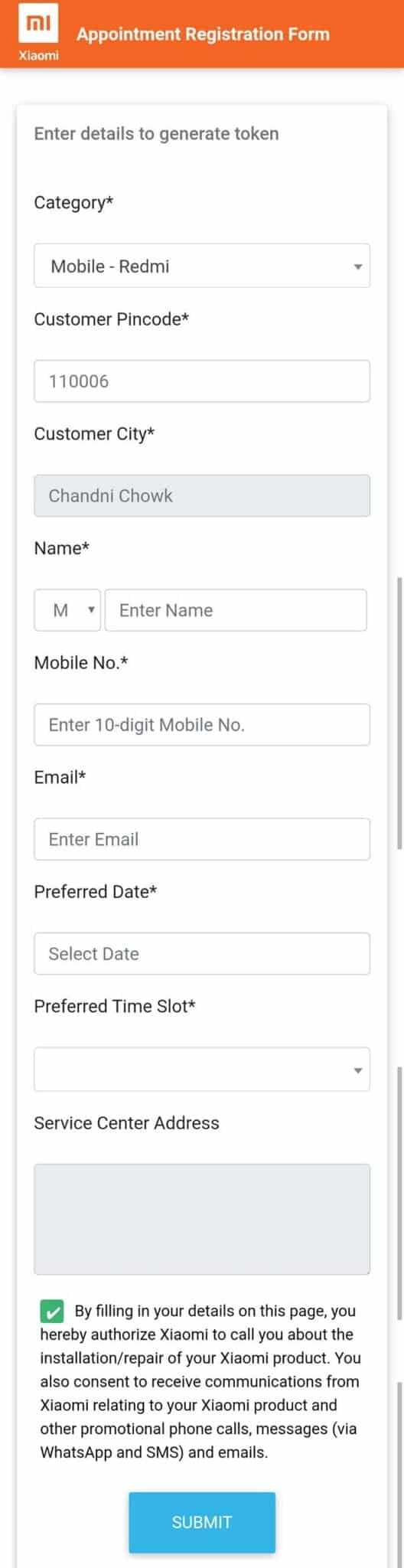 2 Ways To Book Mi Service Centre Appointment